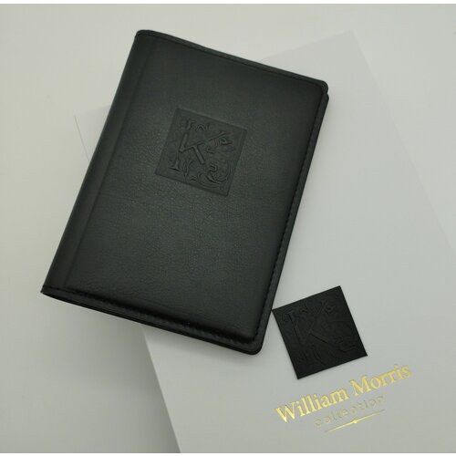 Обложка для паспорта William Morris, черный