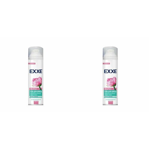 EXXE Гель для бритья женский Sensitive Silk effect, 200 мл, 2 шт