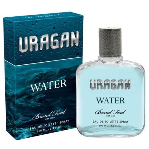 Brand Ford туалетная вода Uragan Water, 100 мл, 265 г