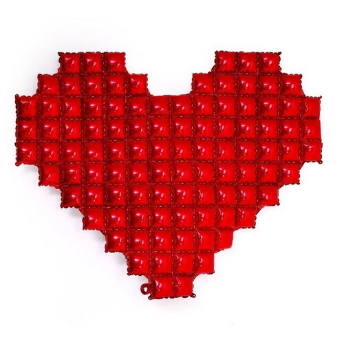 Страна Карнавалия Шар фольгированный 42" «Сердце», поп-ит, цвет красный, под воздух