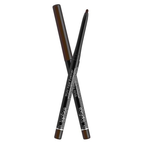 Topface Лайнер для глаз водостойкий Stylo Kajal Eyeliner, оттенок 03 brown