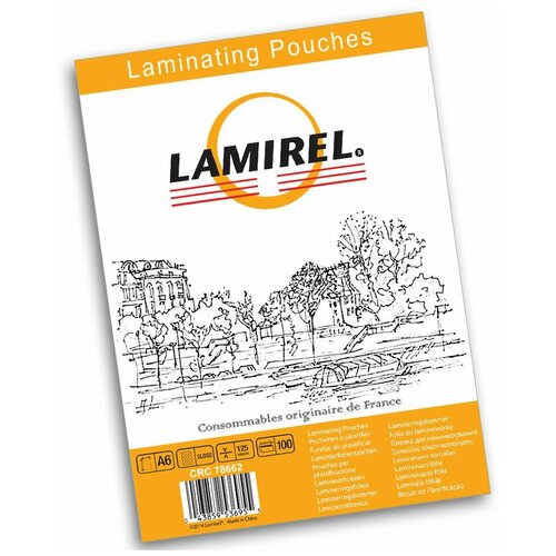 Плёнка для ламинирования Fellowes Lamirel (LA-78662)