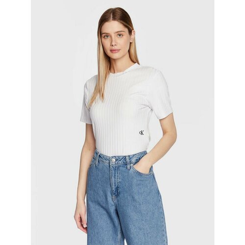 Футболка Calvin Klein Jeans, размер L [INT], белый