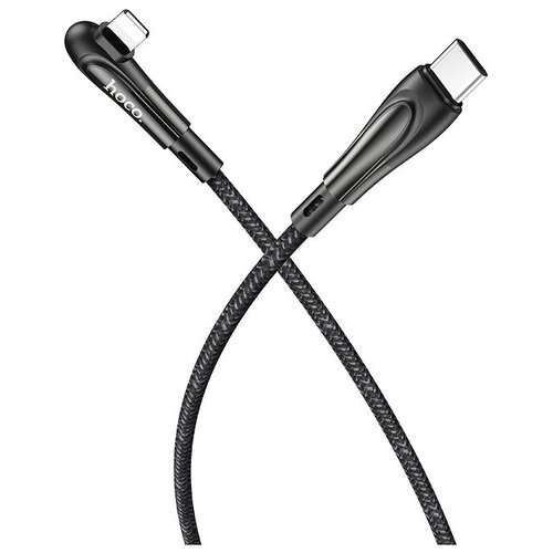 Hoco Кабель U84 Rally USB Type-C - 8pin, 3А (black)