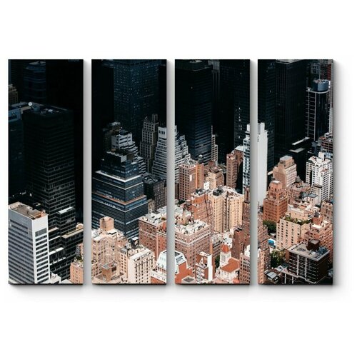 Модульная картина Разные стороны Нью-Йорка60x45
