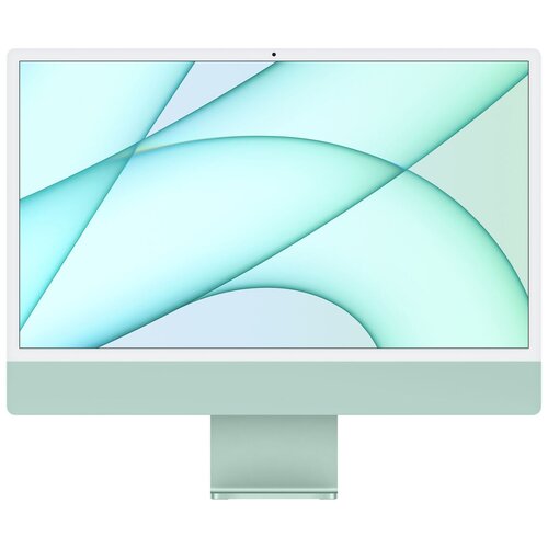 24" Моноблок Apple iMac 24" 2021 г. Z12V001RV, 4480x2520, Apple M1 2.064 ГГц, RAM 16 ГБ, SSD 512 ГБ, Apple M1 8-Core, MacOS, зеленый