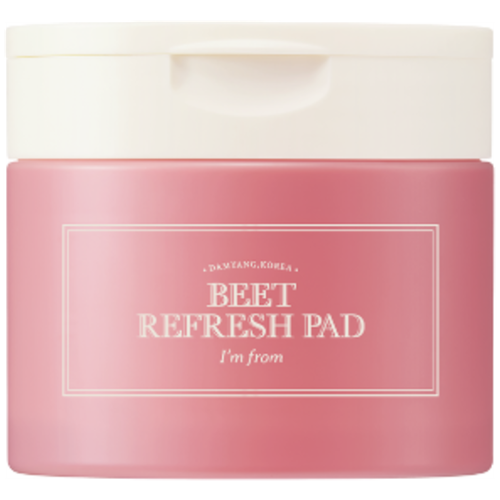 I`m From Пэды очищающие с экстрактом красной корейской свеклы - Beet refresh pad, 60шт