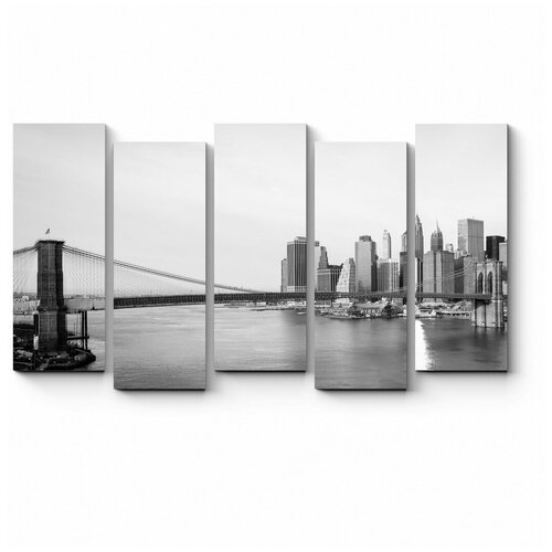 Модульная картина Панорама Манхэттена 200x116
