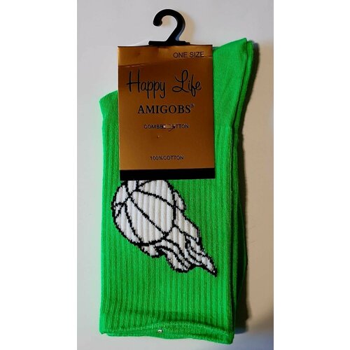 Носки Amigobs, размер 46, зеленый