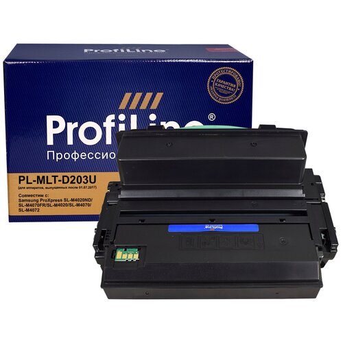 Картридж ProfiLine PL-MLT-D203U, 15000 стр, черный