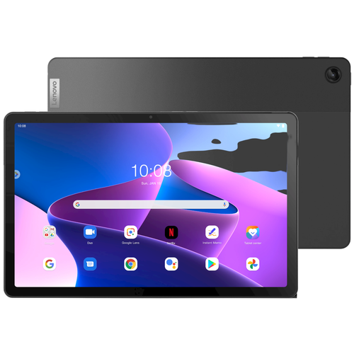 10.6" Планшет Lenovo Tab M10 Plus TB125FU, чехол Folio Case (2022), 4/64 ГБ, Wi-Fi, Android 12, штормовой серый