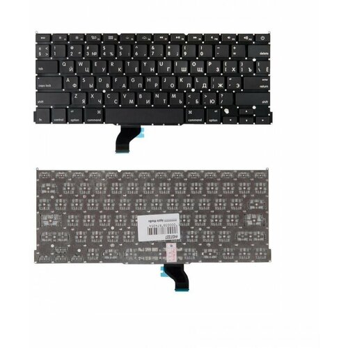 Keyboard / Клавиатура для Apple MacBook Pro 13 Retina A1502 Late 2013 Mid 2014 Early 2015 прямой Enter RUS РСТ