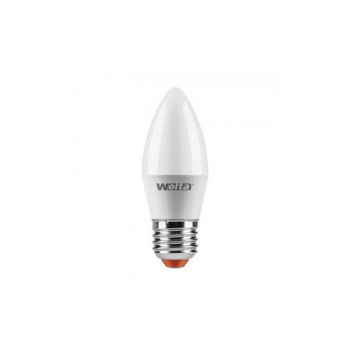 Светодиодная LED лампа Wolta лампа свеча C37 E27 10W(825lm) 6500K 6K 112X37 25WC10E27 (упаковка 10 штук)