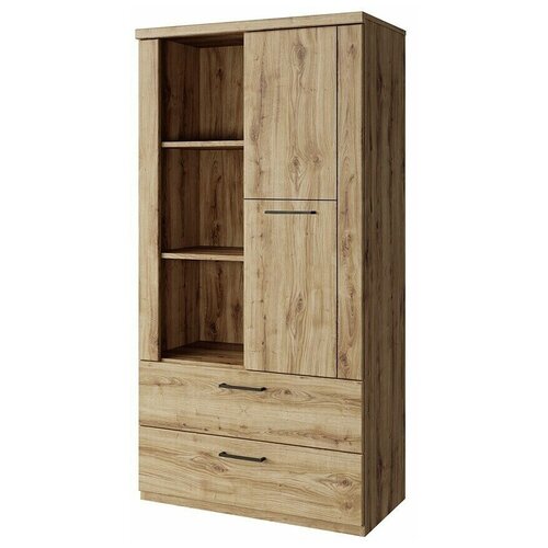 DOORSET, Шкаф 1D2S3N. Цвет ДУБ наварра