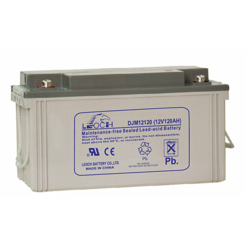 Свинцово-кислотный аккумулятор LEOCH DJM12120 (12 В, 120 Ач)