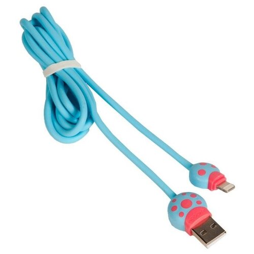 Кабель USB JOYROOM S- L124 для Lightning, 2.4A, длина 1.2м, синий