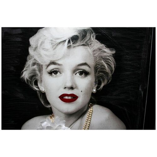 Плакат, постер на холсте Marilyn Monroe-Vintage Portrait/Мэрилин Монро-Винтажный Портрет. Размер 21 х 30 см