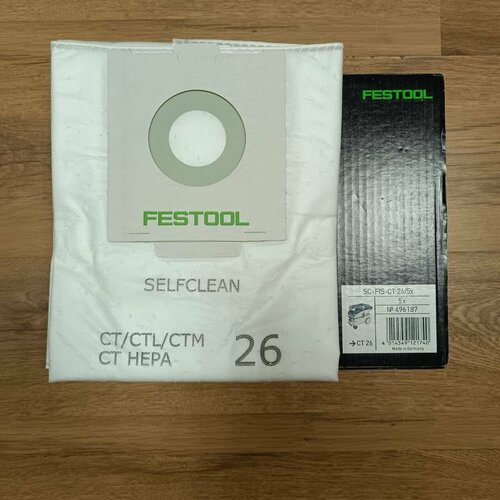 Мешок-пылесборник SELFCLEAN SC FIS-CT 26/1FESTOOL (фестул) 496187