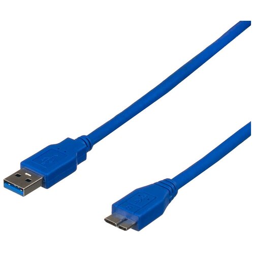 Кабель Atcom USB - microUSB (AT2826), 1.8 м, 1 шт., синий