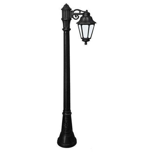 Fumagalli Уличный светильник Anna E22.158.S10.AYF1R, E27, 60 Вт, цвет арматуры: черный, цвет плафона белый