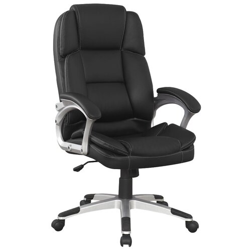 Компьютерное кресло College BX-3323 для руководителя, обивка: искусственная кожа, цвет: черный