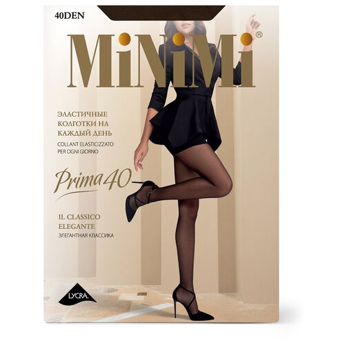 Колготки MiNiMi Prima 40, 40 den, размер 2, коричневый
