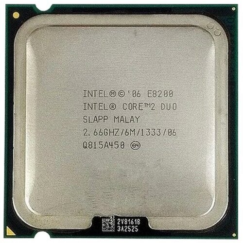 Процессор Intel Core 2 Duo E8200 Wolfdale LGA775,  2 x 2667 МГц, OEM
