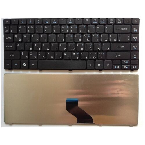Клавиатура для ноутбука Acer Aspire 4252 черная матовая