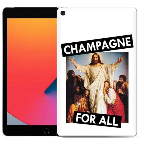 Чехол задняя-панель-накладка-бампер MyPads шампанское для iPad mini 5 7.9 (2019)-A2133/A2124/A2126/A2125 противоударный