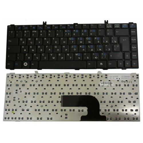 Клавиатура для ноутбука Fujitsu-Siemens Amilo LA1703, LA1705 черная