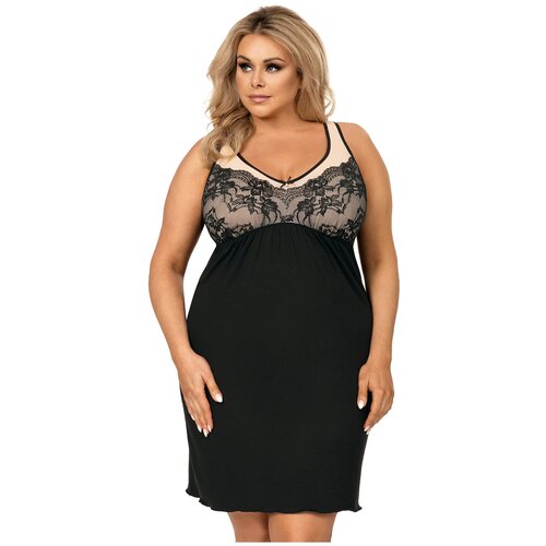 Сорочка  Donna, размер 3XL, черный