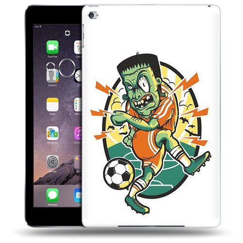 Чехол задняя-панель-накладка-бампер MyPads зомби футболист для Apple iPad Air 2 (A1566/A1567) противоударный