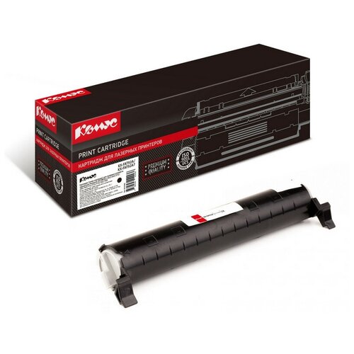 Картридж лазерный Комус KX-FAT92A для Panasonic черный совместимый 855986