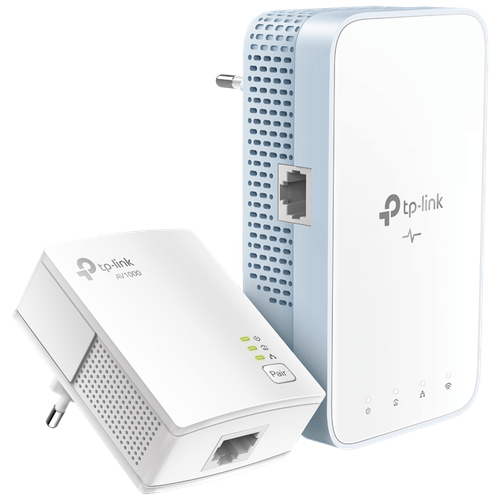 Wi-Fi+Powerline роутер TP-LINK TL-WPA7517 KIT RU, белый