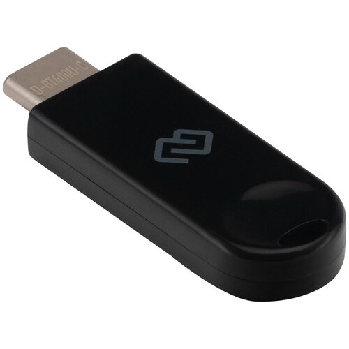 Адаптер USB Digma D-BT400U-C Bluetooth 4.0EDR class 1.5 20м черный