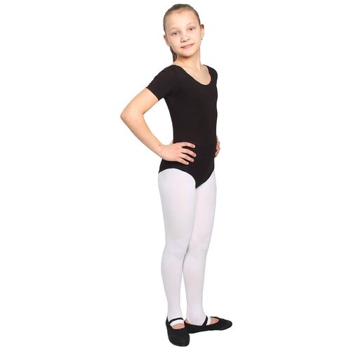 Купальник гимнастический  Grace Dance, размер 32, черный