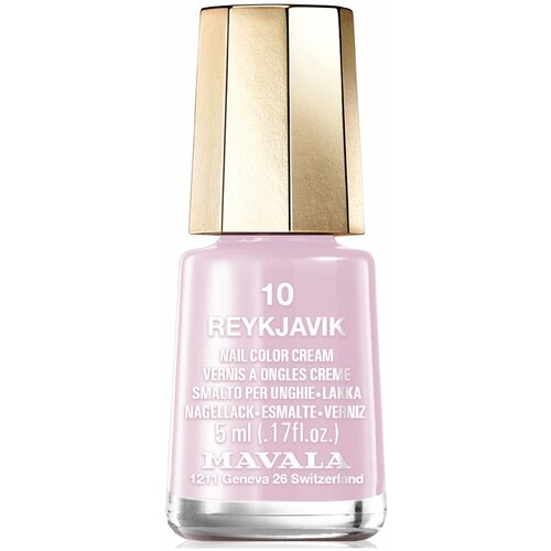 Mavala Лак для ногтей Nail Color Cream, 5 мл, 10 Reykjavik