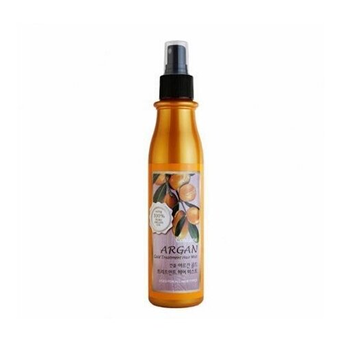 Спрей-Мист-лечение с аргановым маслом с экстрактом золото WELCOS Confume Argan Gold treatment Hair Mist 200мл