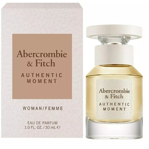 Abercrombie & Fitch Женский Authentic Moment Women Парфюмированная вода (edp) 30мл