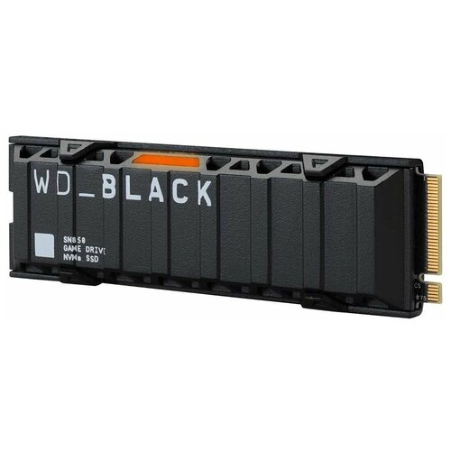 Твердотельный накопитель SSD WD_BLACK SN850 500ГБ с радиатором (WDS500G1XHE)