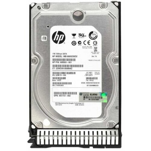 Жесткий диск HP 695503-001 1Tb 7200 SATAIII 3.5" HDD