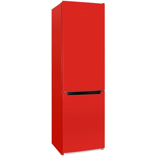Холодильник NORDFROST NRB 154 R двухкамерный, 353 л, 203 см высота, красный