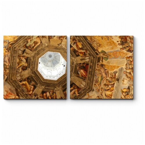 Модульная картина Собор Санта Мария дель Фьоре 150x75
