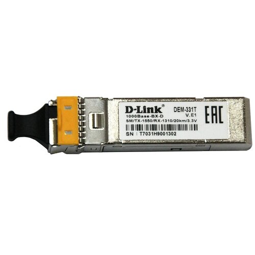 SFP трансивер D-Link DEM-331T/20KM