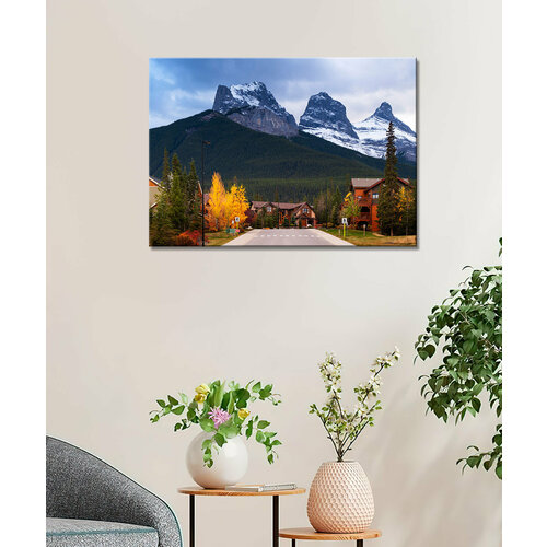 Картина/Картина на холсте для интерьера/Картина на стену/Картина для кухни/ - Канада (64) 40х60