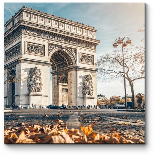 Модульная картина Осеннее очарование Парижем60x60