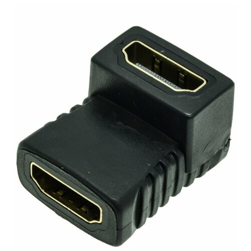 Переходник (адаптер) HDMI-HDMI (угловой 90°)