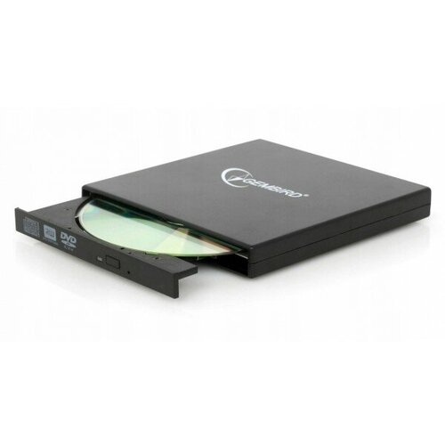 Привод внешний DVD Gembird DVD-USB-04 со встроенным кардридером и хабом, черный USB 3.0