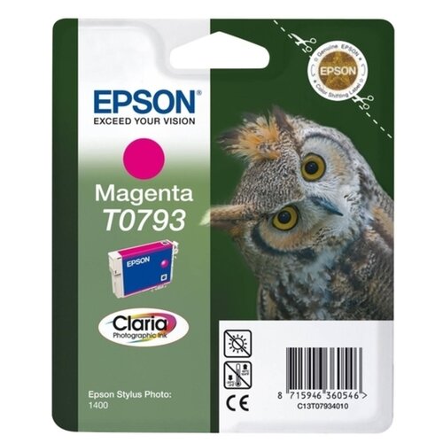 Картридж Epson C13T07934010, 745 стр, пурпурный