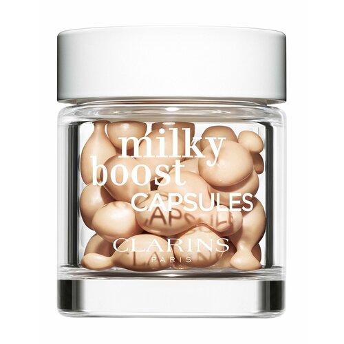 CLARINS Milky Boost Capsules Тональный флюид для лица в капсулах, 7,8 мл, 01